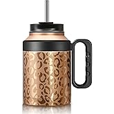 Amazon.com | CIVAGO 50 oz Insulated Tumbler Mug with Lid and Straw ...