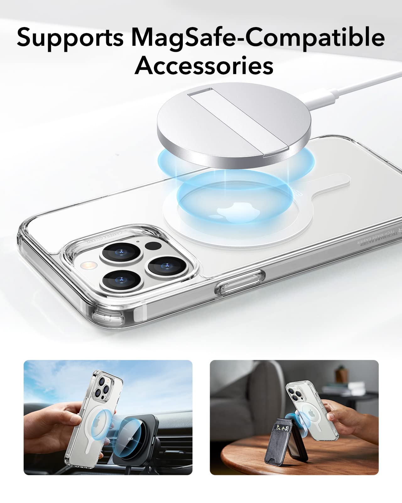 Mua ESR Magnetic Ring 360, Compatible with MagSafe Ring, Universal ...