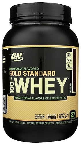 Optimum Nutrition Gold Standard 100% Whey Protein Powder, Naturally ...