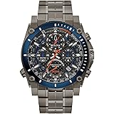 Amazon.com: Bulova Precisionist Chronograph Mens Watch, Stainless Steel ...