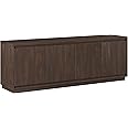Amazon.com: Henn&Hart Presque TV Stand, 68" Wide, Brown : Home & Kitchen