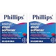 Amazon.com: Phillips' Stool Softener Liquid Gels (30-Count Box, Pack of ...