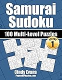 Samurai Sudoku: 1000 Puzzle Book, Overlapping into 200 Samurai Style ...