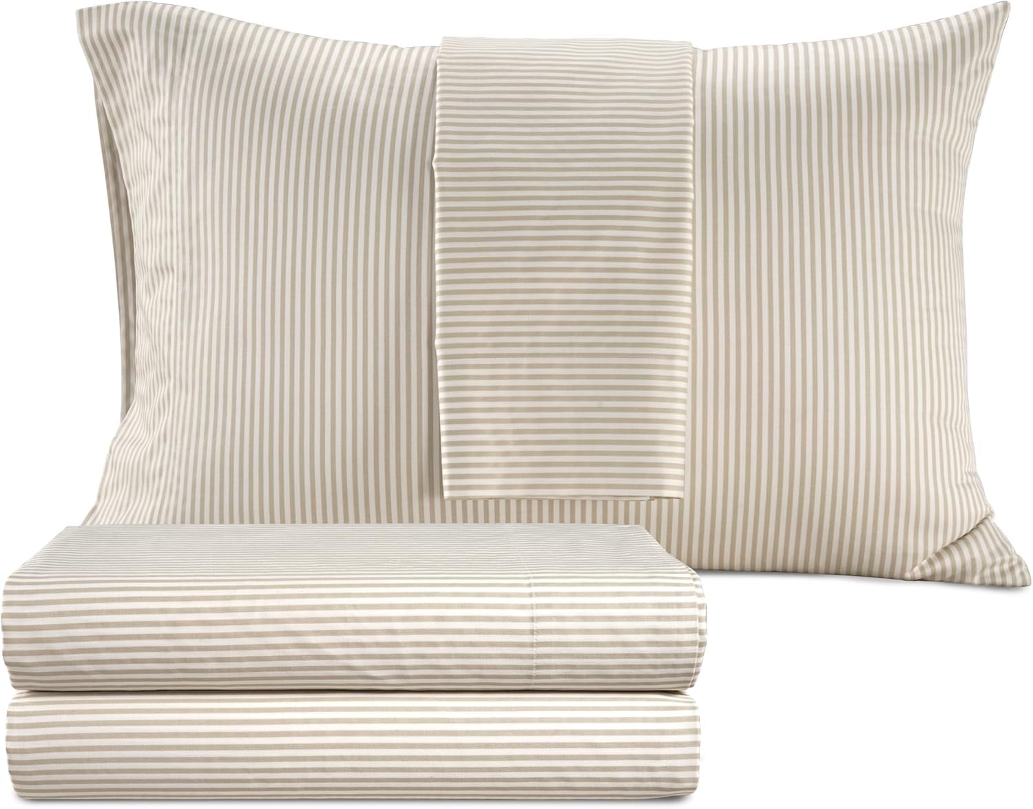 IZOD Sateen Silky 4Pc King Size Bed Sheet Set, Deep Pockets - fits Upto ...