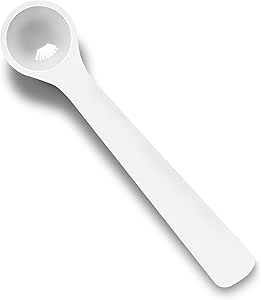 Amazon.com: 150 Mg Pack of 10 White Measuring Smidgen Micro Scoop 0.3 ...