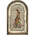 Amazon.com: 12 * 8 Inch Bunny Decor French Country Decor, Rabbit Wall ...