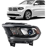 Amazon.com: FIONE Halogen Headlight Assembly Compatible With Dodge ...