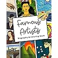 Famous Artists Biography Coloring Book (Meet the Artist by Magic Spells ...