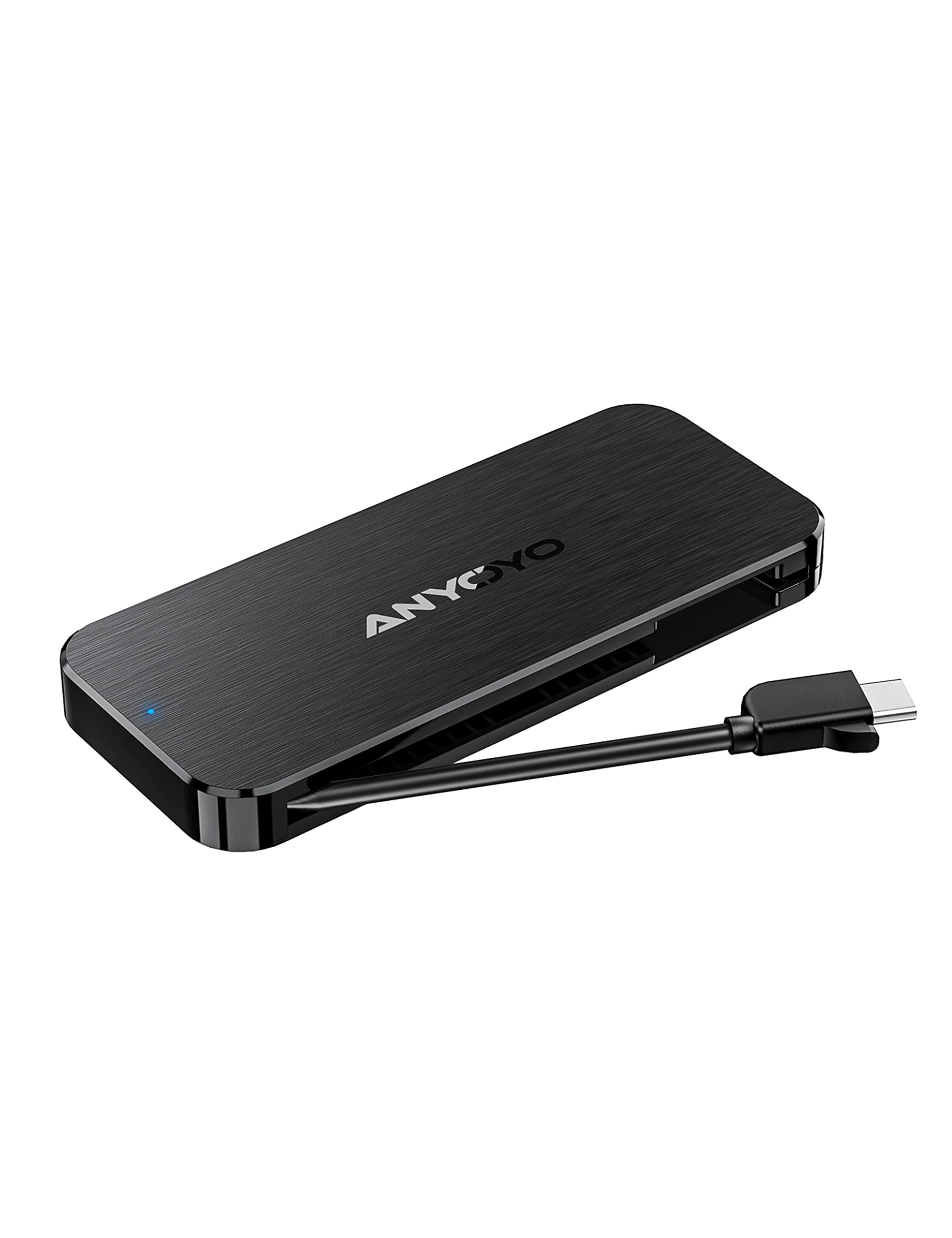Mua ANYOYO NVMe Enclosure with Built-in Type-C Cable, 10Gbps SSD ...