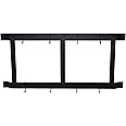 Amazon.com: Rogar Ultimate Wall Mounted Pot Rack Vertical/Horizontal in ...