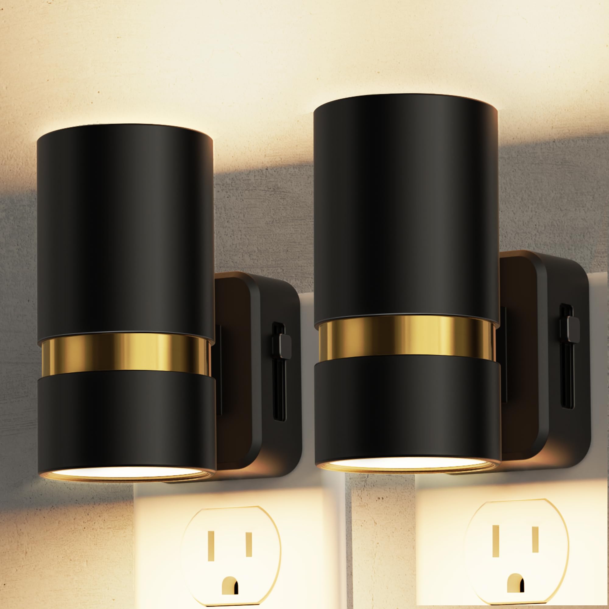 L LOHAS LED Night Light, Night Lights Plug into Wall, Modern Night ...