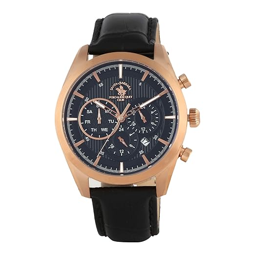 Buy Santa Barbara Polo & Racquet Club Analog Black Dial Men's Watch-SB ...
