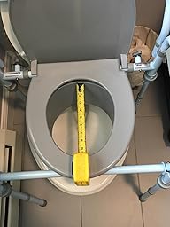 Amazon.com: Drive Medical Folding Bedside Commode Seat with Commode ...