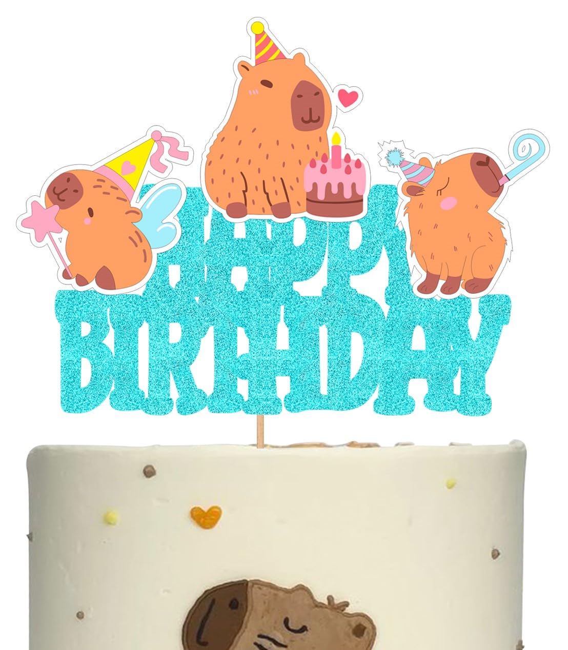 Capybara Cake Toppers Capybara Birthday Party Decorations Capybara ...