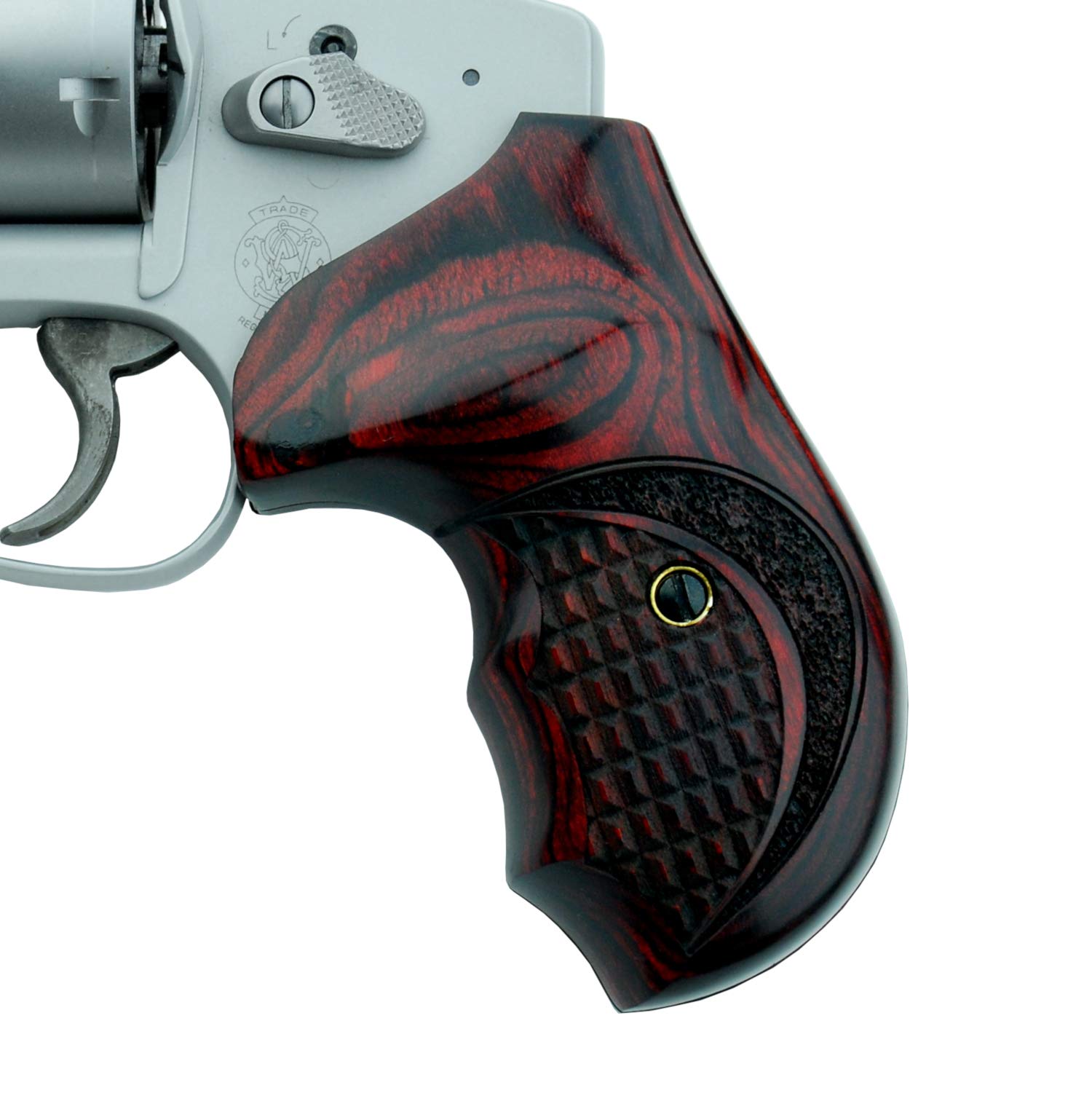 Buy Altamont - S&W J Round Revolver Grips - Bateleur - Real Wood Gun ...