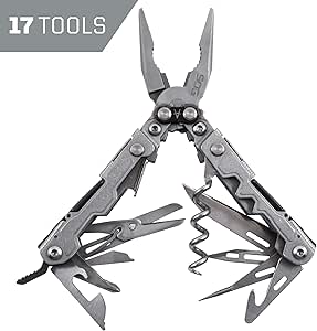 SOG ABC191 Utility SwitchPlier Lightweight Knife, Mini Pliers Multitool ...