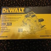 DEWALT DCS570B 7-1/4" (184mm) 20V MAX Cordless Circular Saw with Brake ...