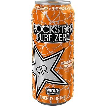 Amazon.com: Rockstar Recovery Hydration Orange Energy Drink, 16 Ounce ...