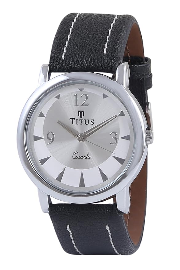 Buy Titus Analog White Dial Men's Watch-TI-104 Online at Low Prices in ...