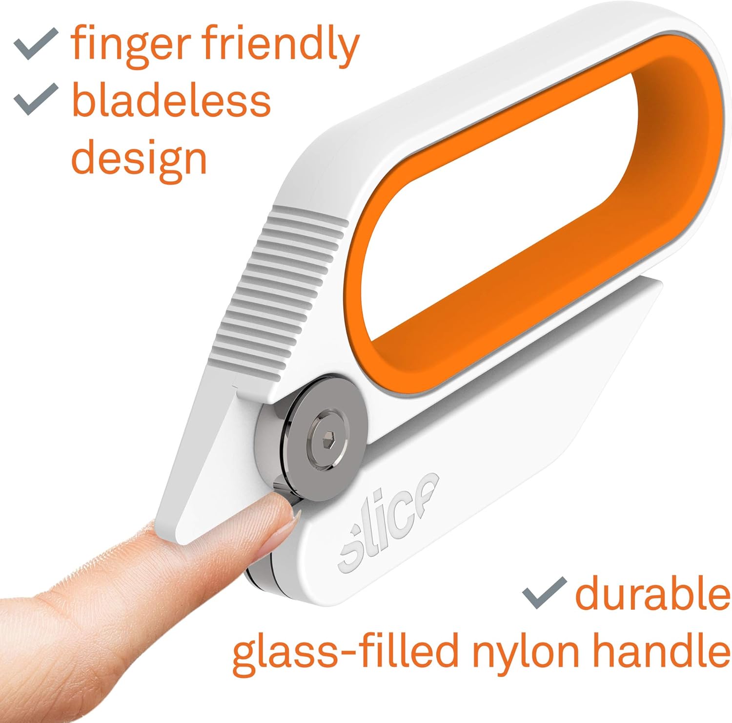 Slice Rotary Tool, Bladeless Scissors, 10598 Ambidextrous Cutter Ideal ...
