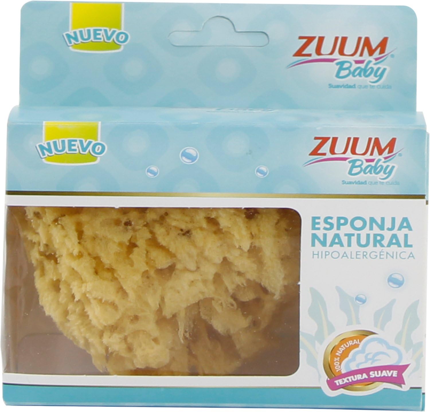 Zuum Baby, Esponja Natural Cajilla: Amazon.com.mx: Salud, Belleza y ...