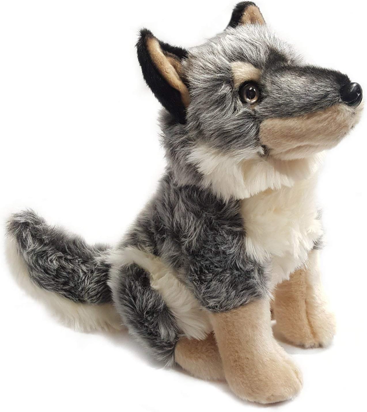 Ravensden Suma Collection Soft Toy Wolf 28 cm: Amazon.co.uk: Toys & Games