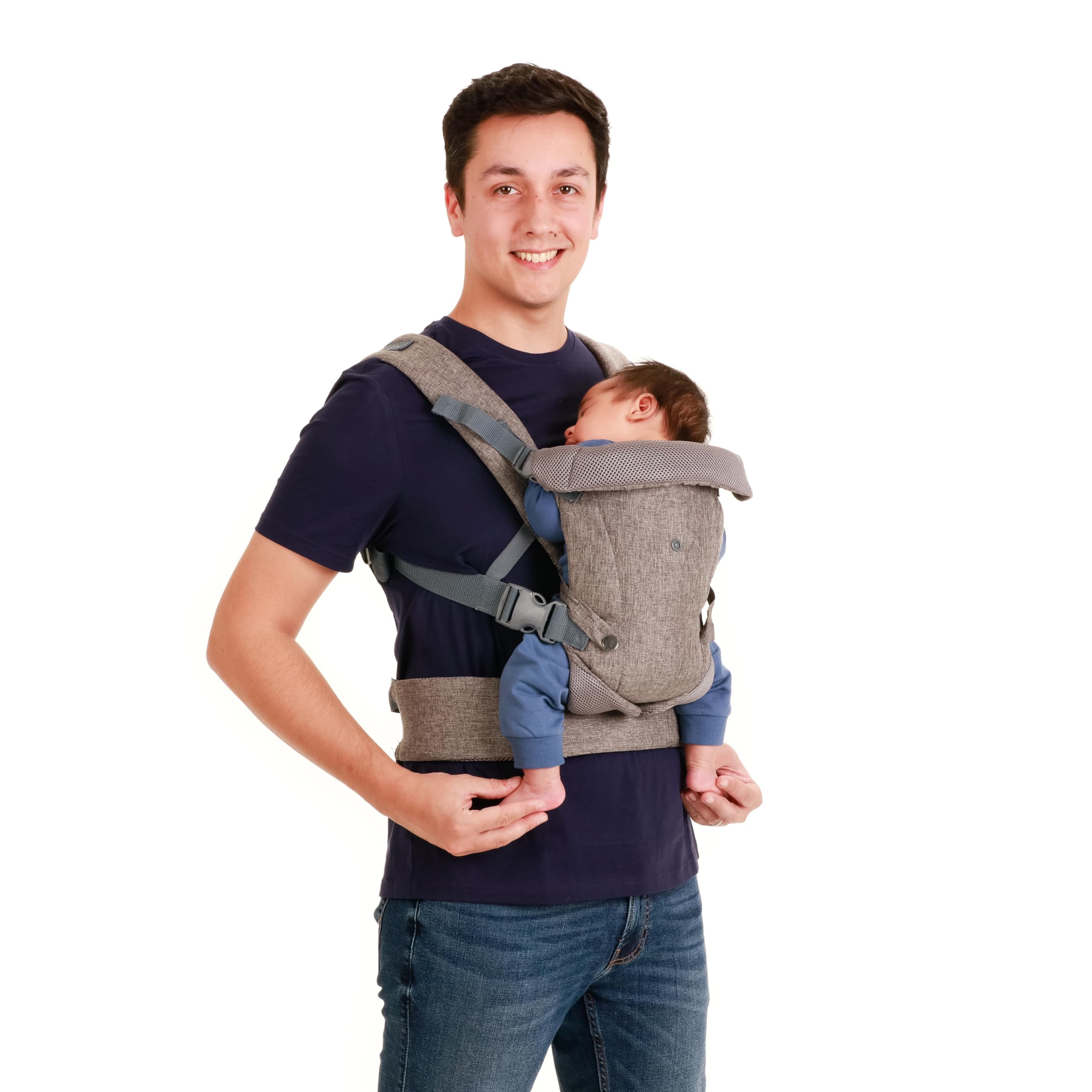 Mua 4-in-1 Newborn to Toddler Chest Carrier - All Positions Front and ...