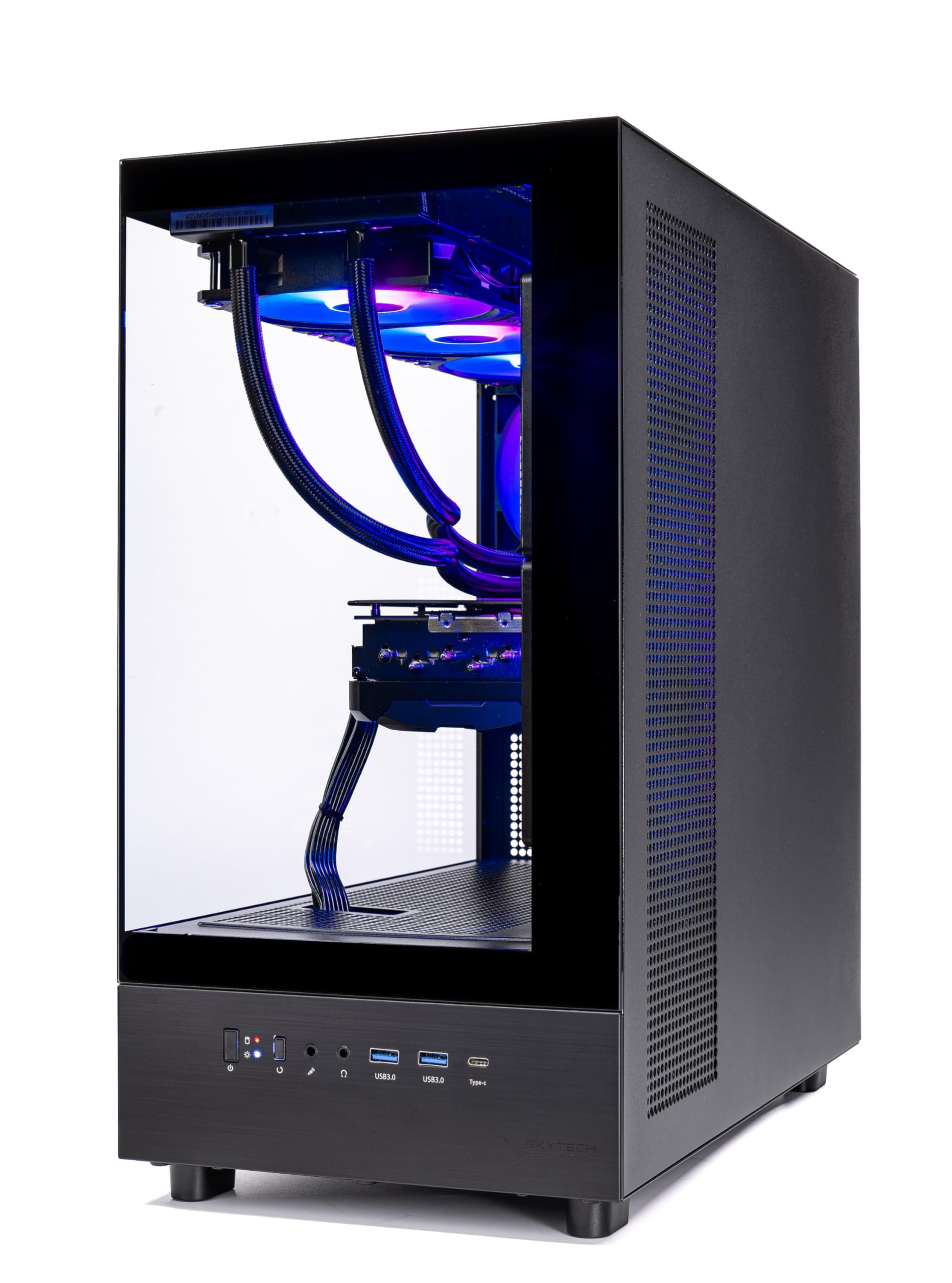 Skytech Azure Gaming PC Desktop, Ryzen 7 9800X3D 4.7 GHz (5.2 GHz Turbo ...