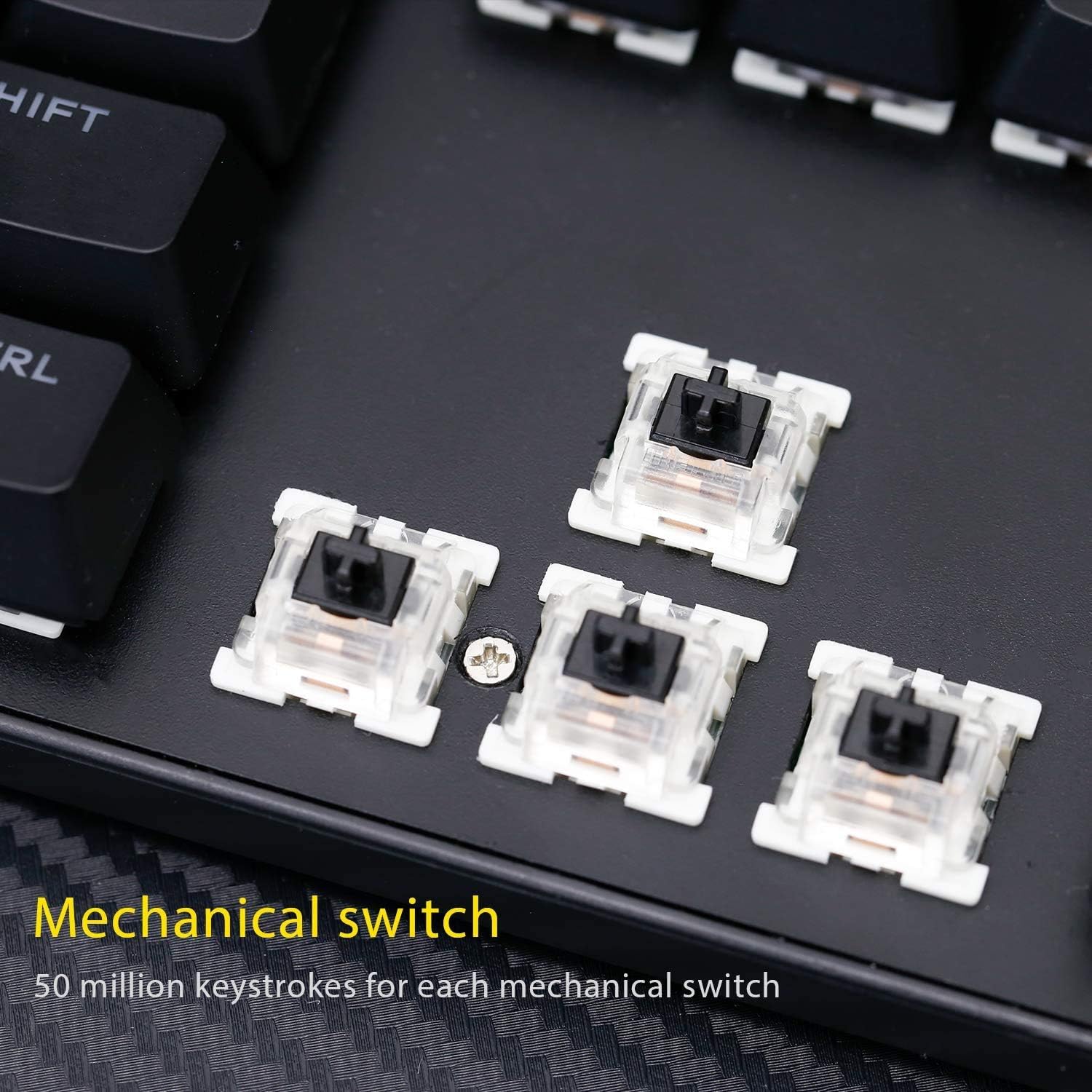 DREVO Tyrfing V2 Full size RGB Mechanical Gaming Keyboard 105 Key ...