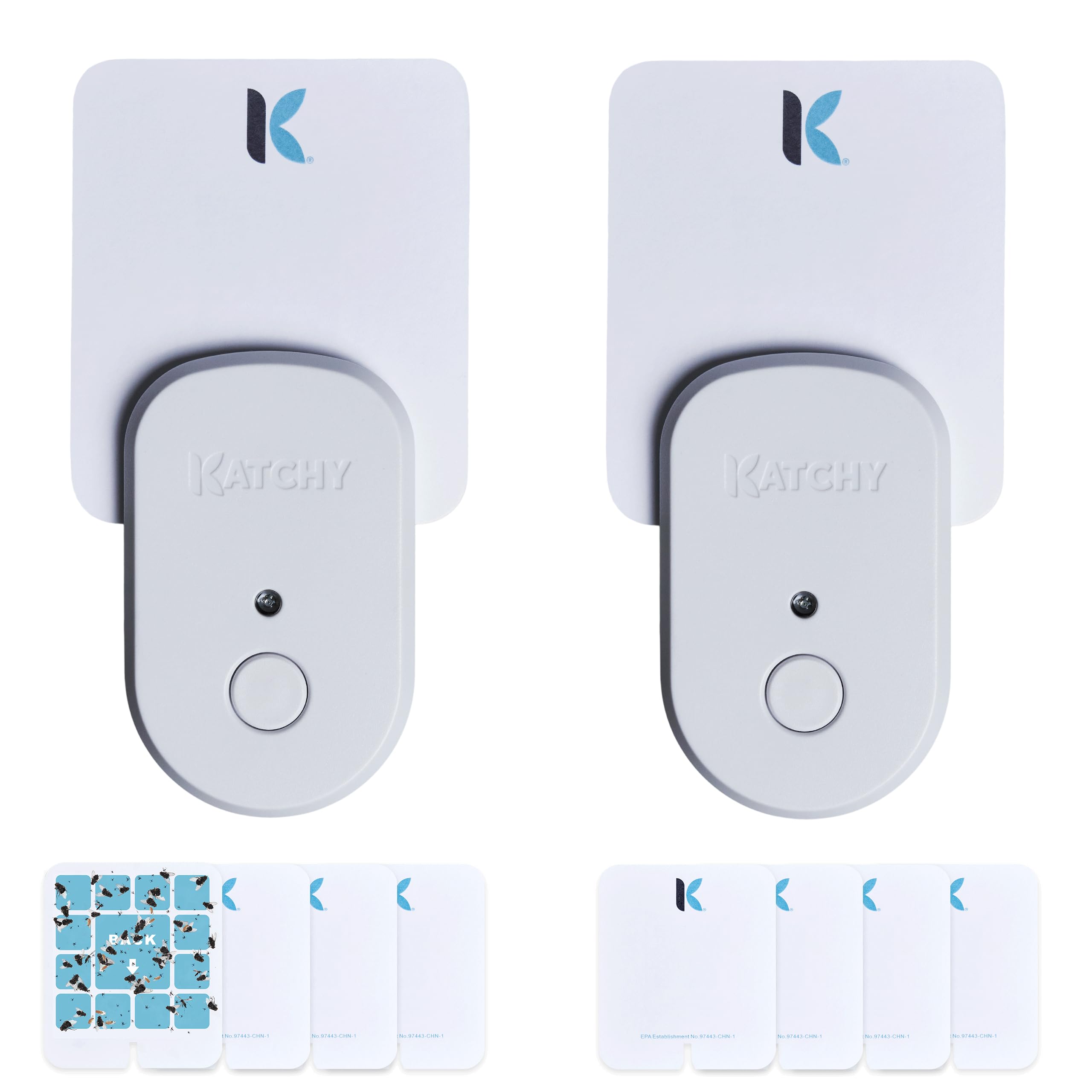 KATCHY Indoor Plug-in Insect Trap - Catcher & Killer for House Flies ...