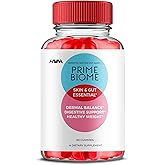Amazon.com: (3 Pack) Prime Biome Gummies PrimeBiome Skin & Gut Support ...