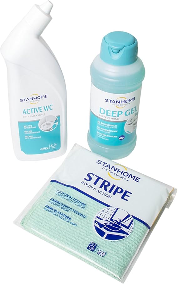 STANHOME - Offerta Set Active Wc, Deep Gel & Panno Stripe. Prodotti per ...