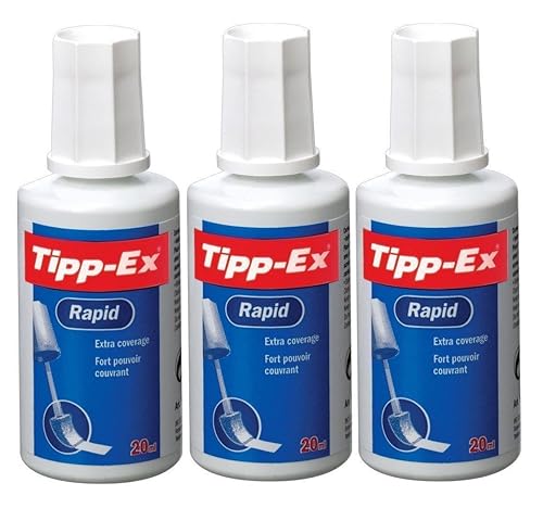 Snopake 13139 20ml Hi Tech Fast Drying Correction Fluid Bottle - Pack ...