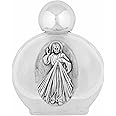 Amazon.com: Venerare Small Glass Holy Water Bottle (Divine Mercy ...