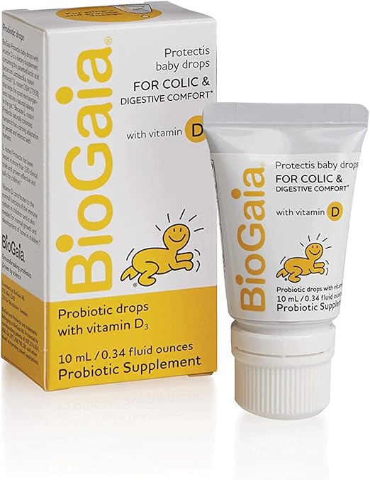 BioGaia Probiotics Drops With Vitamin D for Baby, Infants, Newborn and ...