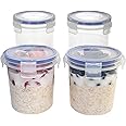 Amazon.com: Overnight Oats Container with Lids (4-Piece set) - 16 oz ...