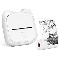 Mini Printer - Memoking T02 Bluetooth Inkless Instant Photo Printer ...