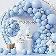 Amazon.com: RUBFAC 129pcs Pastel Blue Balloons Different Sizes 18 12 10 5 Inch for Garland Arch ...
