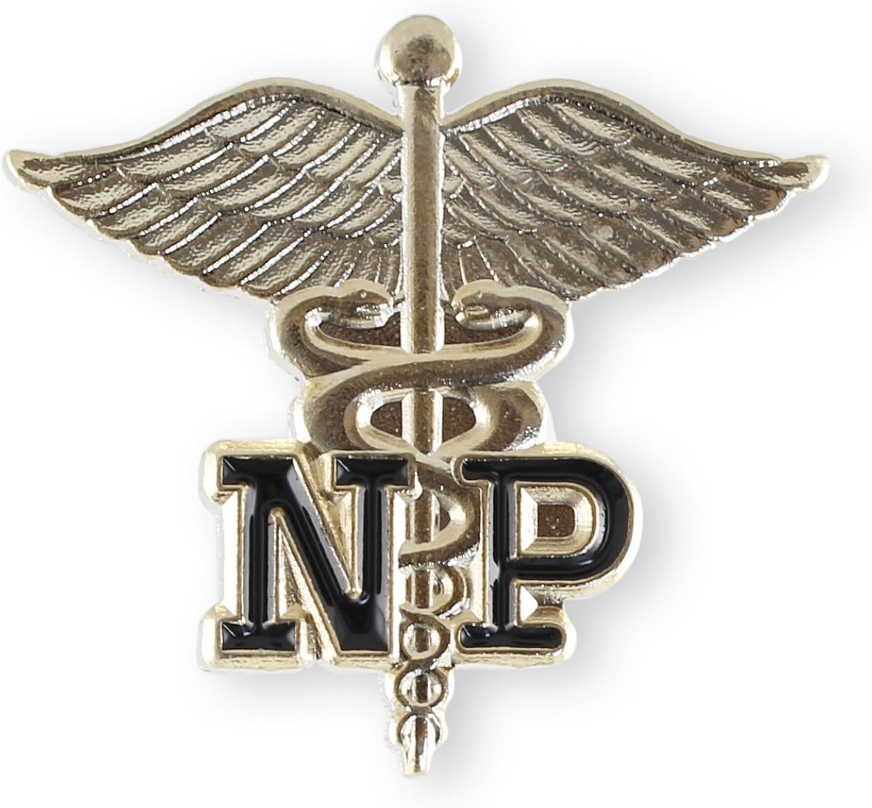 Amazon.com: Forge NP Nurse Practitioner Emblem Pin Caduceus (1 Pin ...