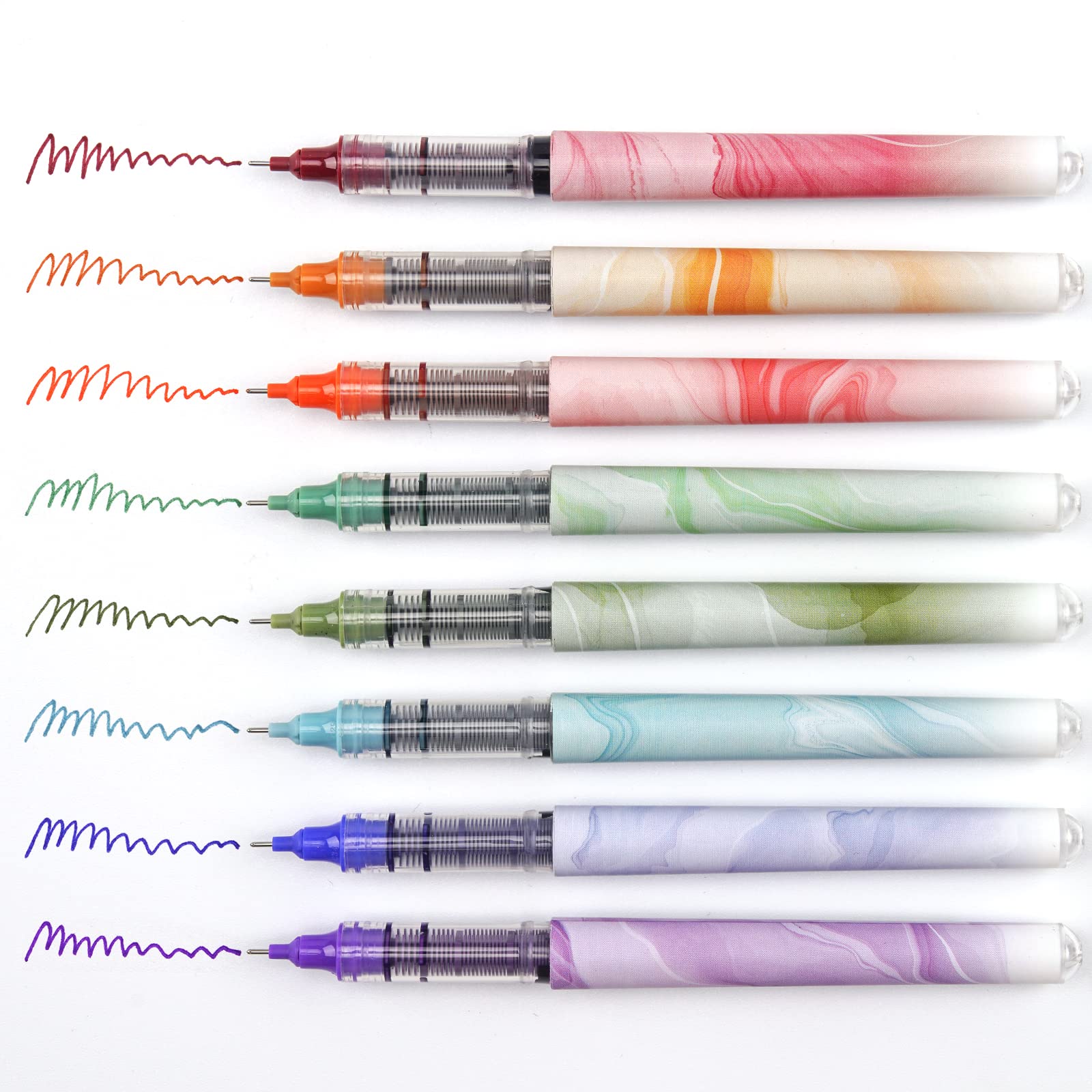 Mua WRITECH Liquid Ink Rollerball Pens: Multi Colored 0.5mm Extra Fine ...