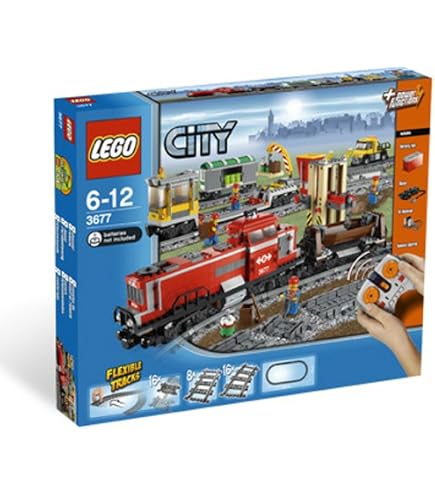 Lego City Cargo Train Green