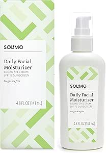 Amazon.com: Amazon Brand - Solimo SPF 15 Daily Facial Moisturizer ...