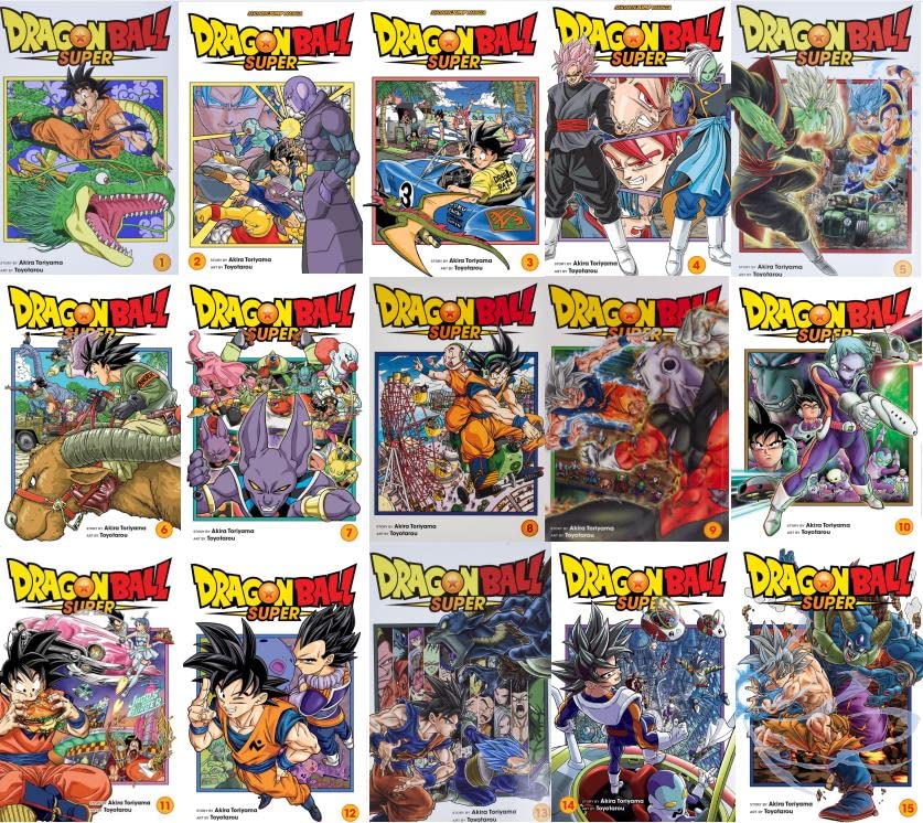 Dragon Ball Super Series Vol 1-15 Books Collection Set By Akira ...