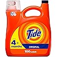 Amazon.com: Tide Liquid Laundry Detergent, Original, 100 loads, 146 fl ...