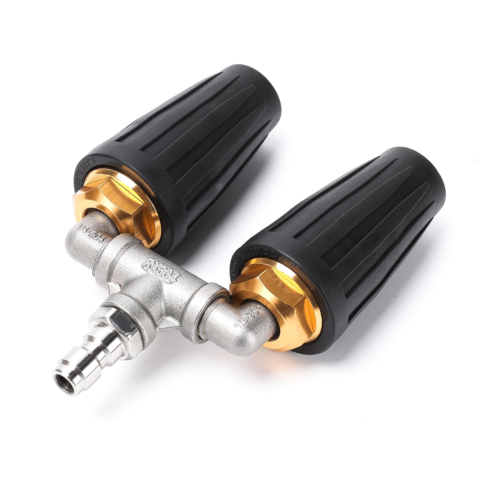Dual Turbo Nozzle Pressure Washer, 360° Rotating Turbo Nozzle For Power ...