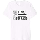 Amazon.com: Funny A Face For Radio: Sarcastic Broadcaster Joke: Gag ...
