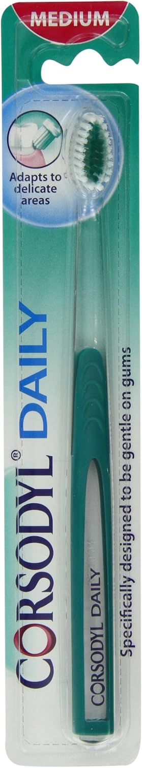 Corsodyl Daily Gum Care Toothbrush, Soft, Pack of 1: Amazon.co.uk ...