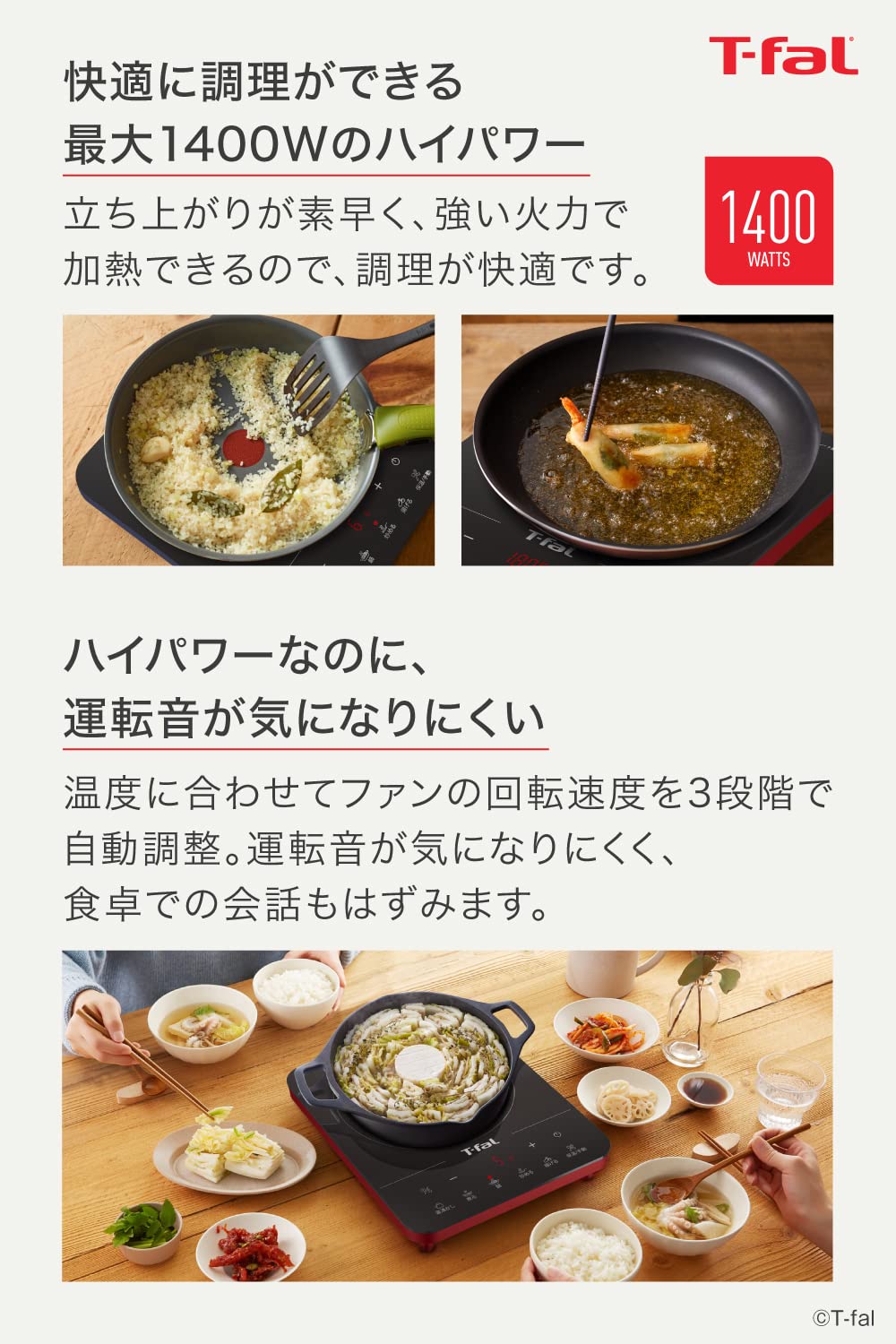 Mua Tefal IH2025JP Tabletop Induction Cooker, Tabletop Induction Stove ...