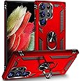 Amazon.com: Dionsibei Military Grade Drop Impact for Samsung Galaxy S23 Ultra Case 360 Metal ...