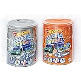 Amazon.com: Hot Wheels Set of 2 Color Reveal Cars or Trucks in 1:64 ...